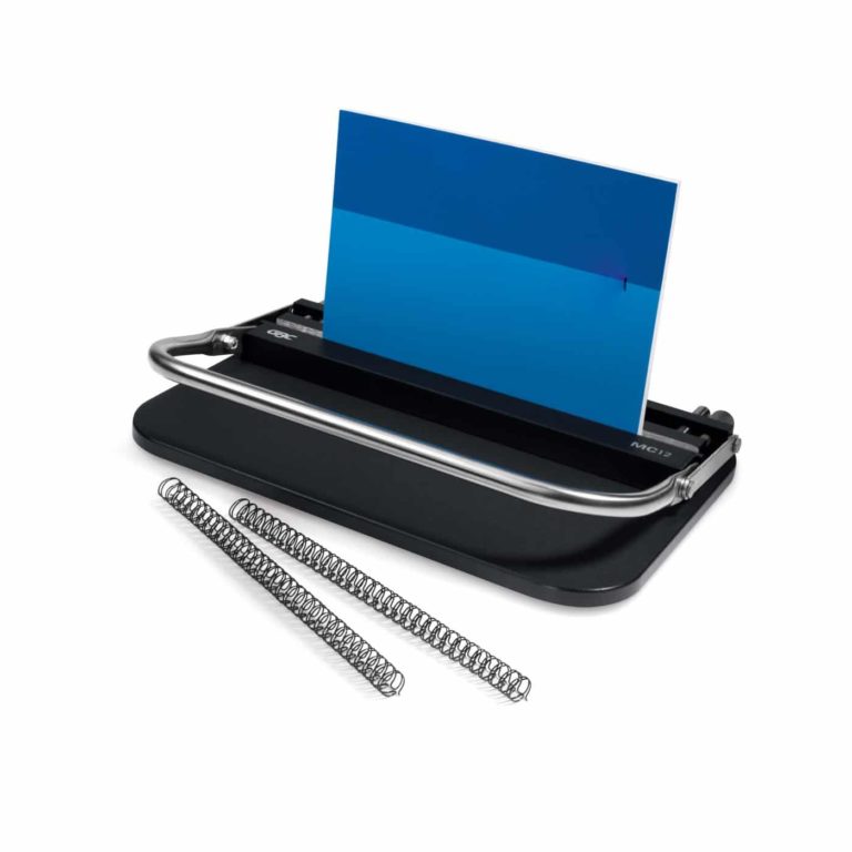 Relieuse Manuelle MC 12 GBC Relieuse WIRE O - PRORELIURE.FR